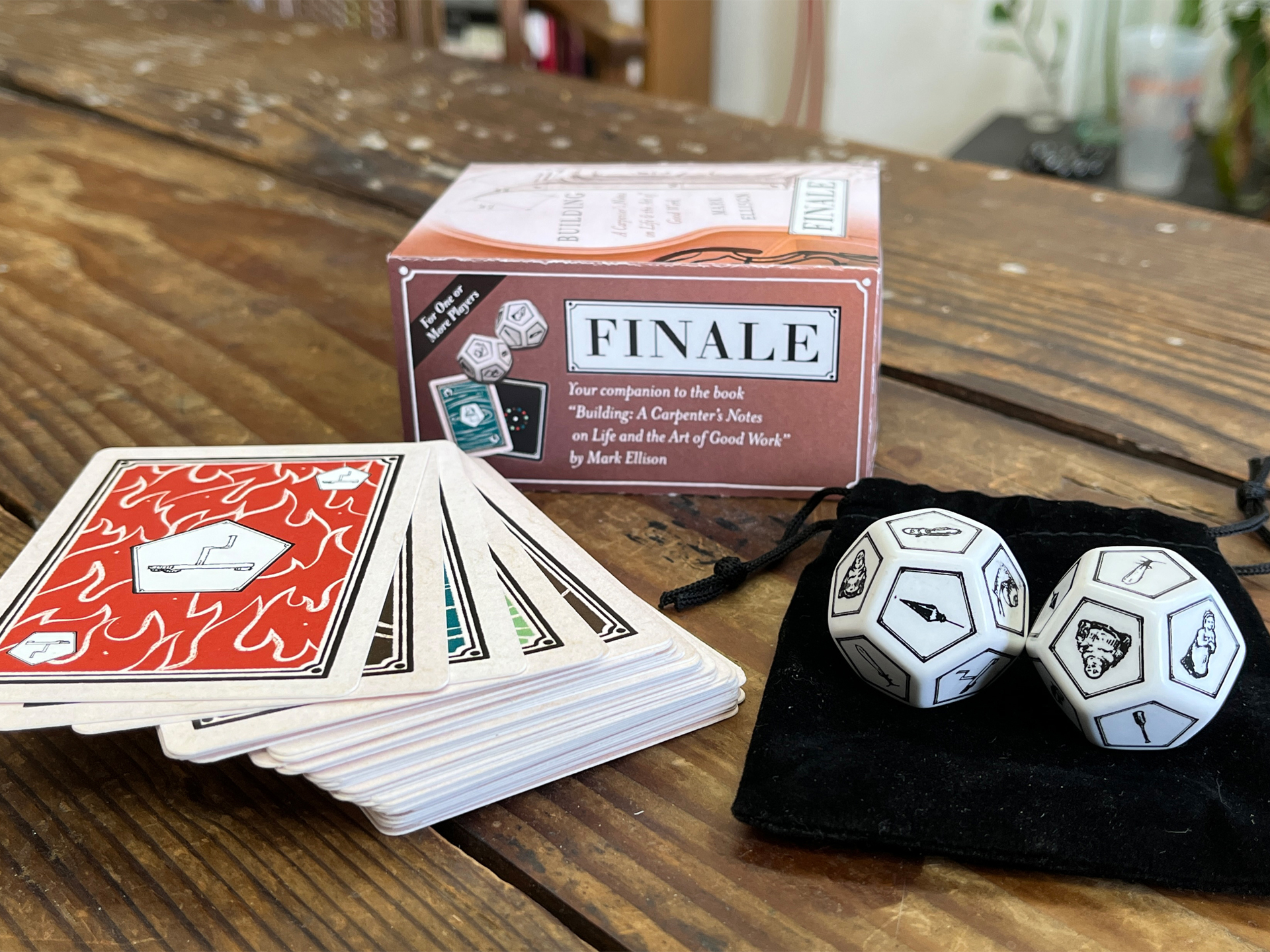 Mark Ellison, Carpenter and best selling author of Building